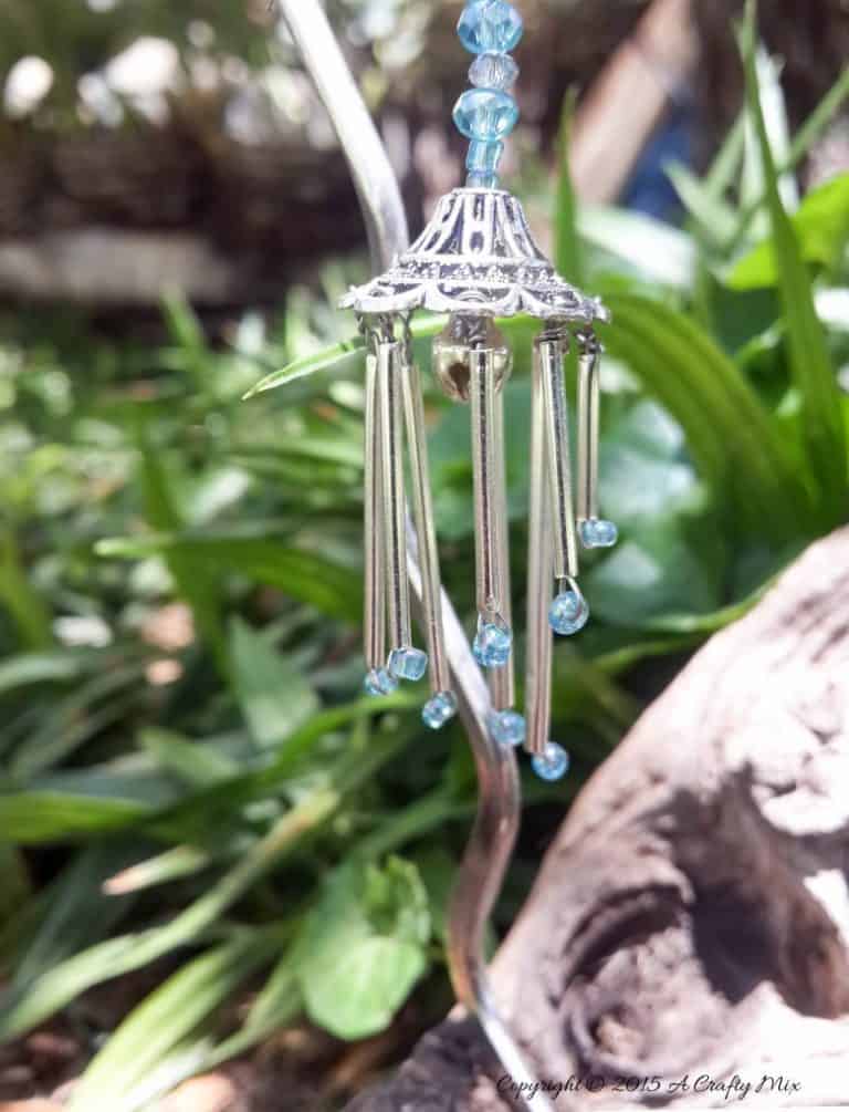Make Your Own Fairy Wind Chimes - Easy DIY - A Crafty Mix