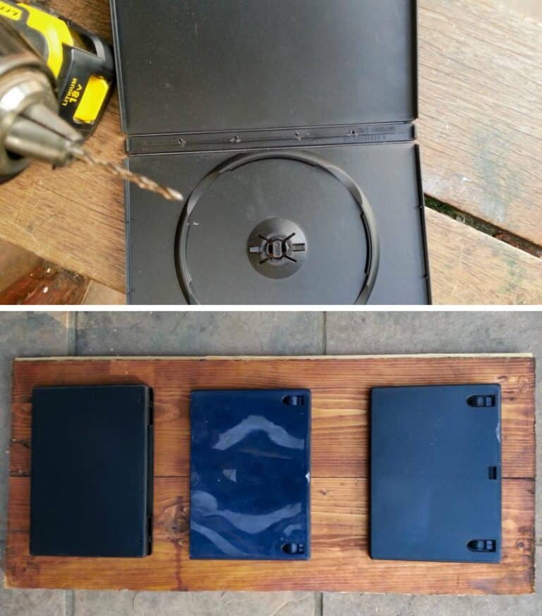 Use Old DVD Cases to Make a Vertical Garden - A Crafty Mix