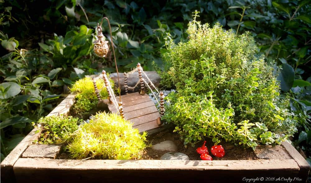 Recycle a Plastic Cup To Make a Fairy Bridge - A Crafty Mix