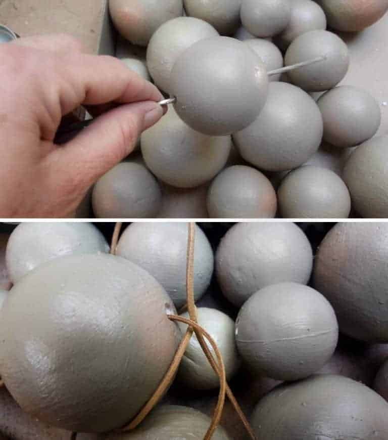 How to Make an Extra Large Bead Garland - A Crafty Mix