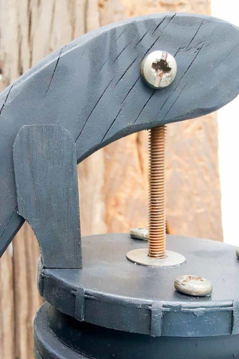 How to Make Your Own Faux Hand Water Pump - A Crafty Mix