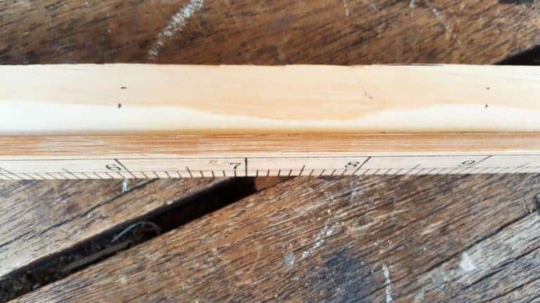 DIY an Easy Yardstick Photo Display - A Crafty Mix