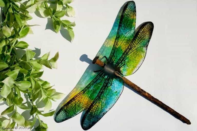 How to Make Translucent Dragonfly Wings - A Crafty Mix