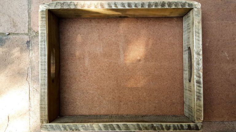 DIY a Unique Shadow Box with Faux Bricks - A Crafty Mix
