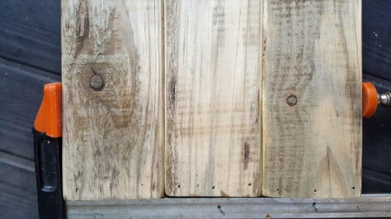 Easy DIY Scrap Wood Hinged Picture Frame - A Crafty Mix