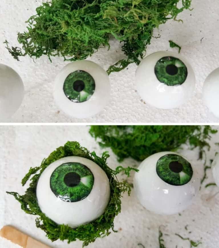 Easy Mossy Creatures – A Fun Porch Décor Idea - A Crafty Mix