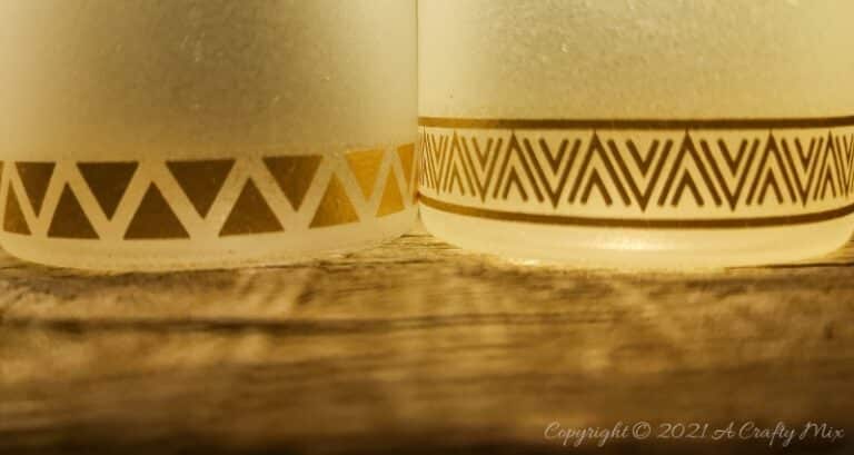 20-Minute Glass Bottle Lights With Gold Accents - A Crafty Mix