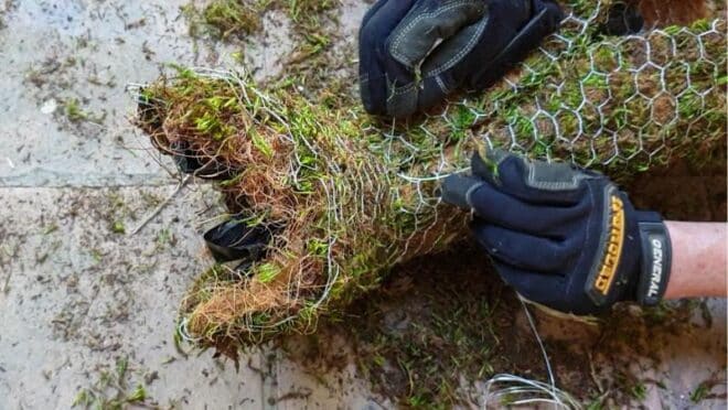 How to Make a Mossy Boot Planter - A Crafty Mix