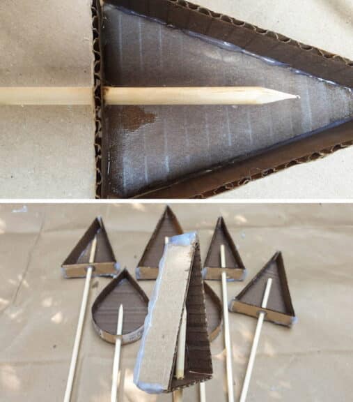 How to Cast Plaster of Paris in Easy Cardboard Molds - A Crafty Mix