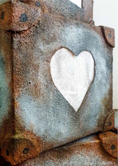 Cheap Paint Tricks to Create a Faux Rust Effect - A Crafty Mix