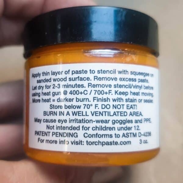 Lessons Learnt Using Wood Burning Paste for the First Time - A Crafty Mix