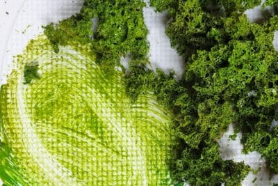 How to Make Fake Moss using a Bath Sponge - A Crafty Mix