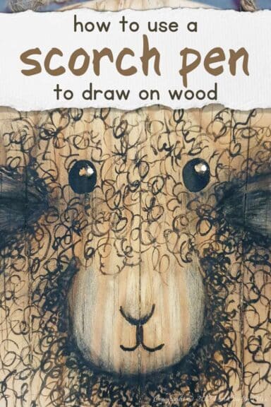 Top Tips for Using a Scorch Pen Marker - A Crafty Mix
