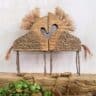 For the Love of Rust: Scrap Wood Nuzzling Horses DIY - A Crafty Mix