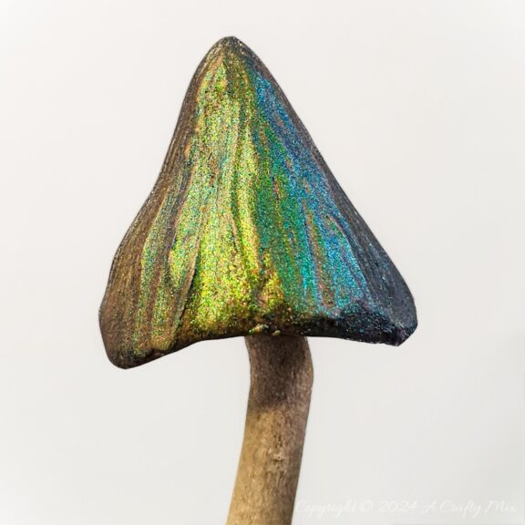 Painting Clay with Shimmering Eyeshadow: A How To Guide - A Crafty Mix