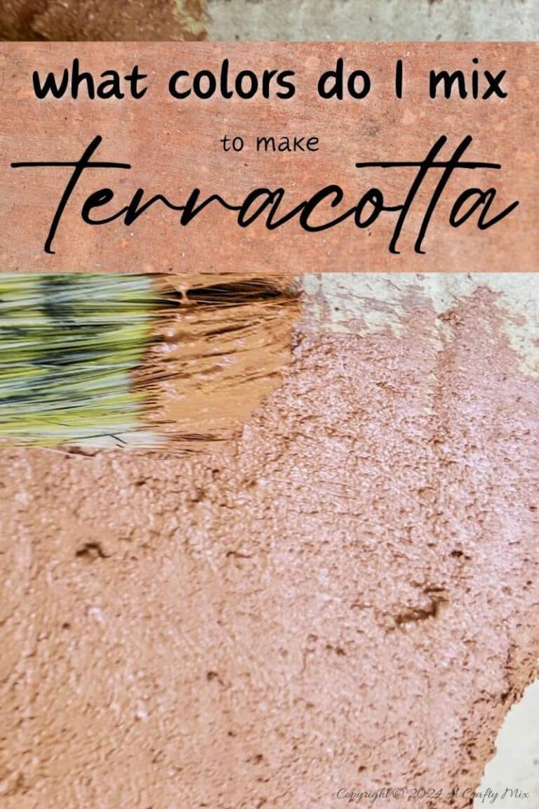 DIY Terracotta Makeover Using Craft Paint - A Crafty Mix