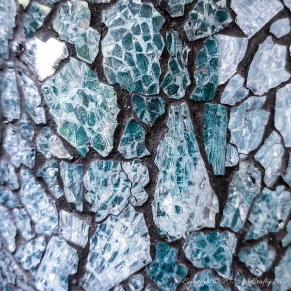 DIY Tempered Glass-on-Glass Mosaic – Tips and Tricks - A Crafty Mix