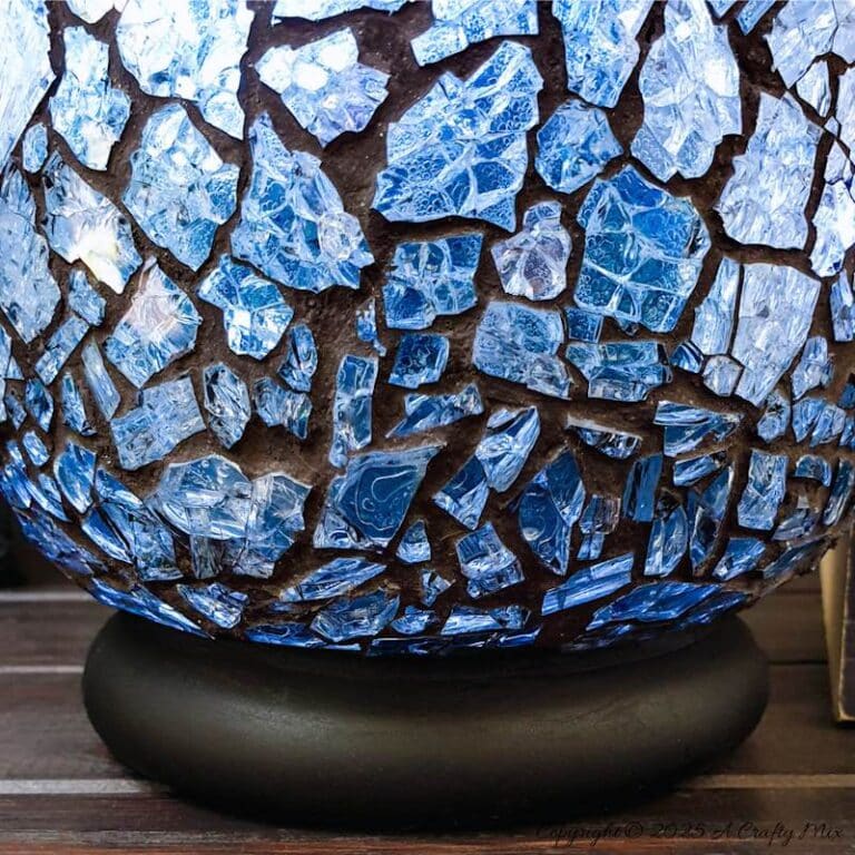 DIY Tempered Glass-on-Glass Mosaic – Tips and Tricks - A Crafty Mix
