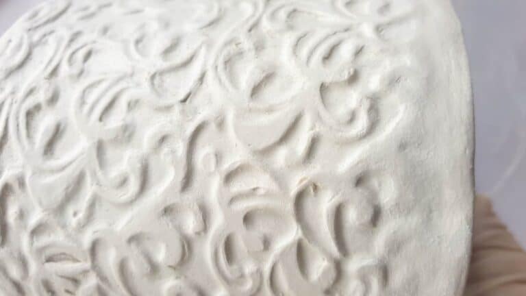 From Pringles Can to Vintage Embossed Container - A Crafty Mix