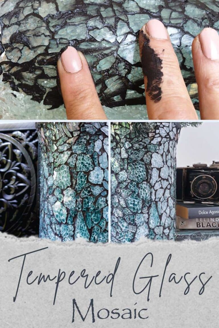 DIY Tempered Glass-on-Glass Mosaic – Tips and Tricks - A Crafty Mix