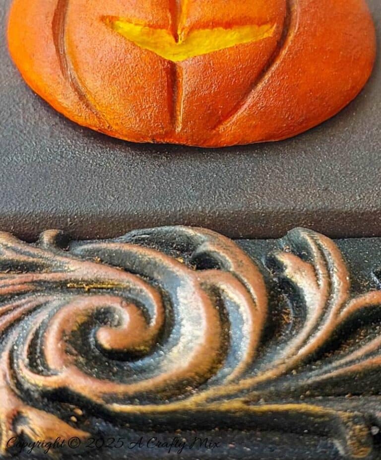 Easy DIY Halloween Light Switch Cover - A Crafty Mix